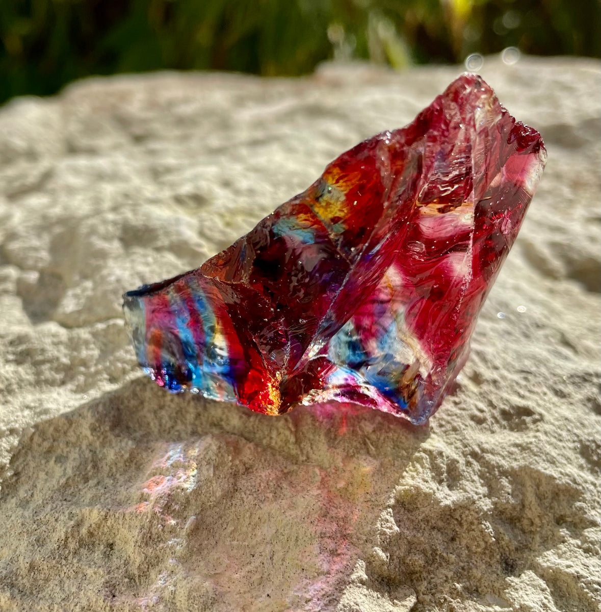 ANDARA Rainbow Framboise 55 g ~ minéral monoatomique – Art & Andara ...